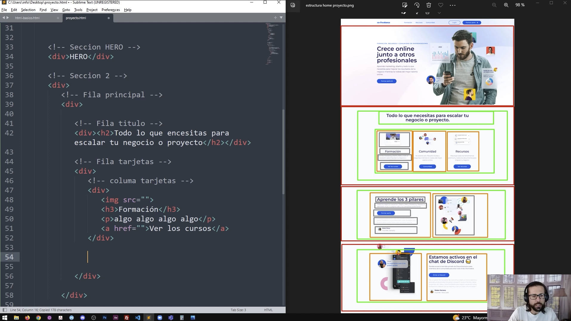 Curso HTML y CSS Básico - co-freelance